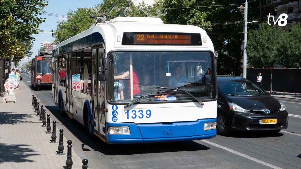 TV8.md - Atenție, chișinăuieni! Cum vor circula troleibuzele de Ziua Limbii Române