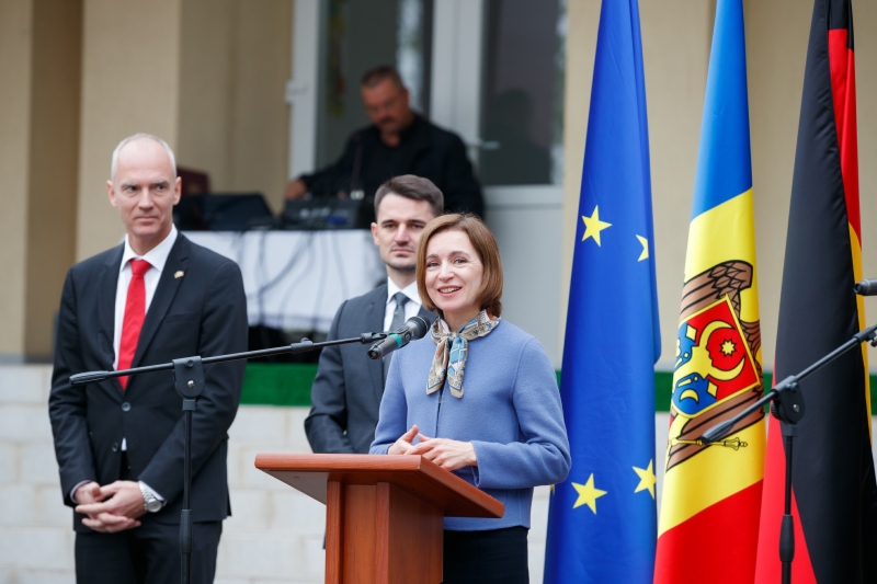 TV8.md - Maia Sandu, vizită de lucru după renovarea liceului din ...