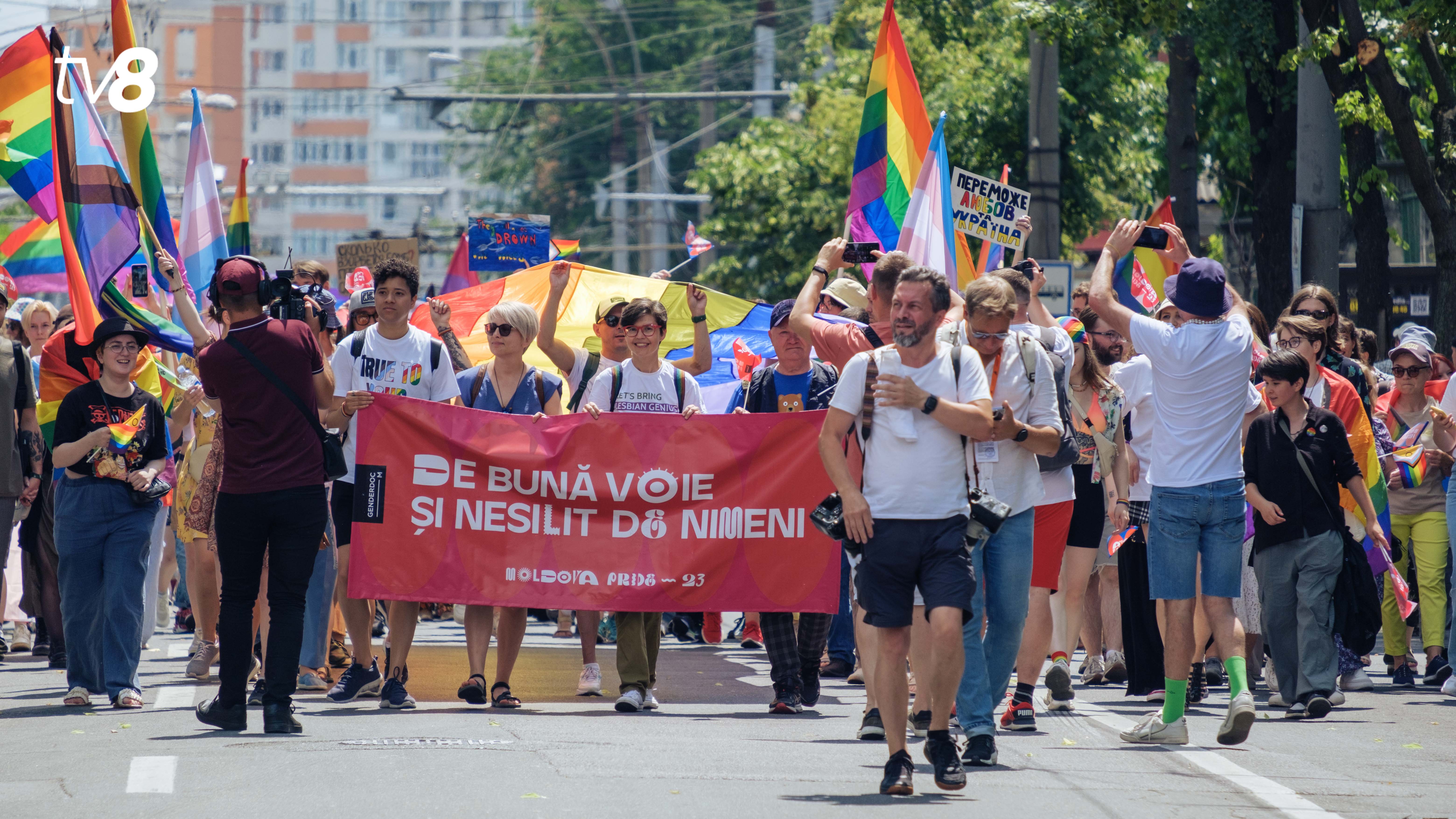 Moldova Pride 2023 - prin obiectivul aparatului foto. Mesajele ...