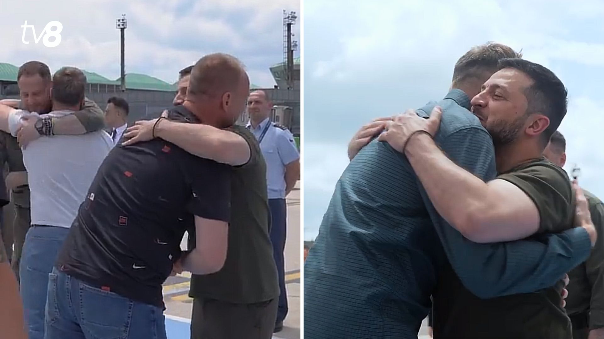 TV8.md - /VIDEO/ Momente emoționante: Luptători din Azov s-au întors ...