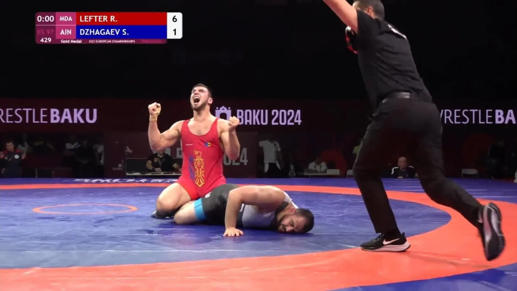 TV8.md - Sportivul moldovean Radu Lefter, campion european la lupte ...