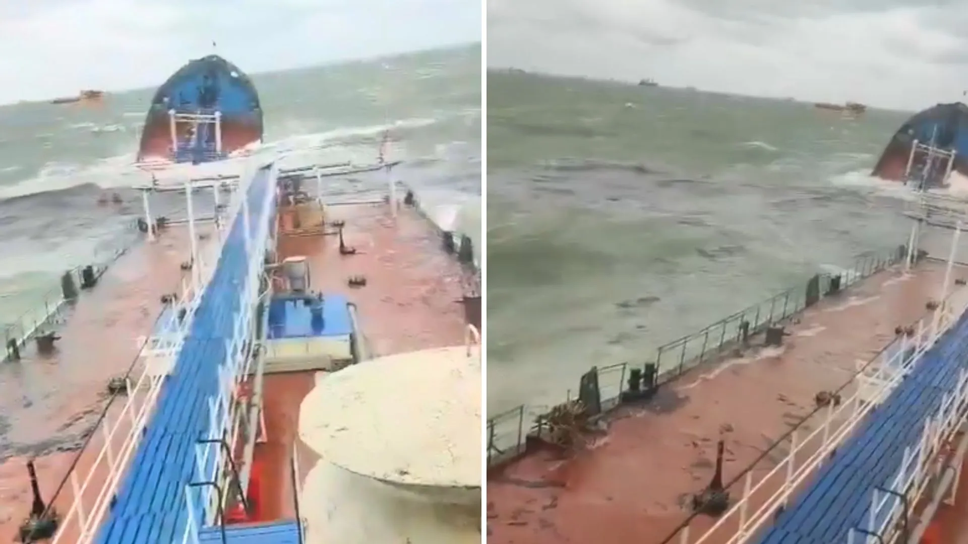 TV8.md - /VIDEO/ Poluare masivă în Marea Neagră: Un petrolier rusesc s ...