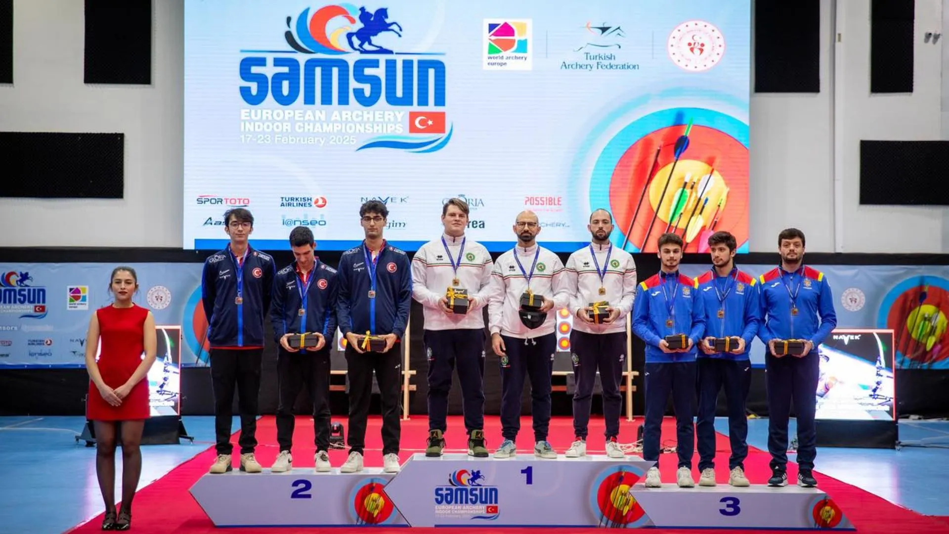 TV8.md - /FOTO/ Podium la Campionatul European de tir cu arcul în sală ...