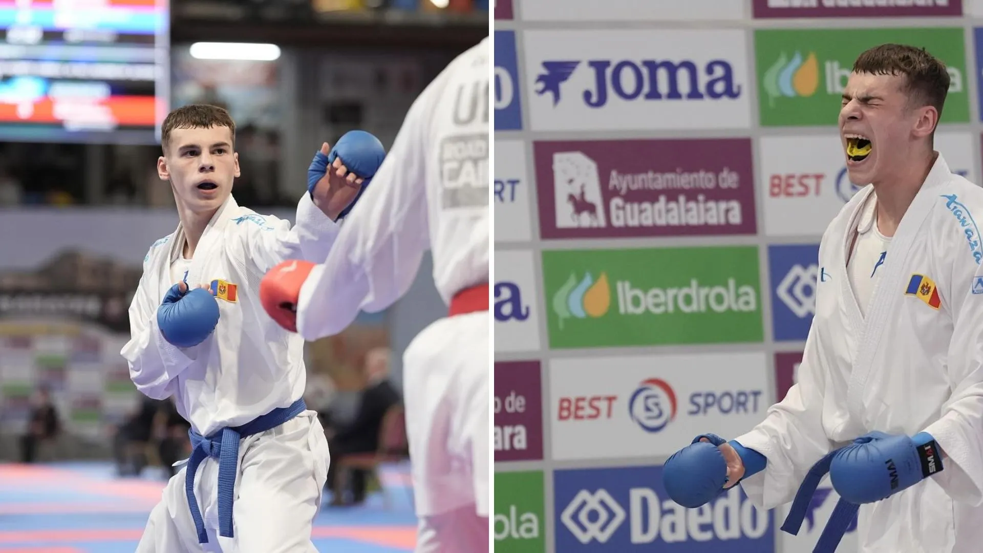 TV8.md - /FOTO/ Bronz la K1 Youth League: Luptătorul Alexandr Capmoale a urcat pe podium la ...