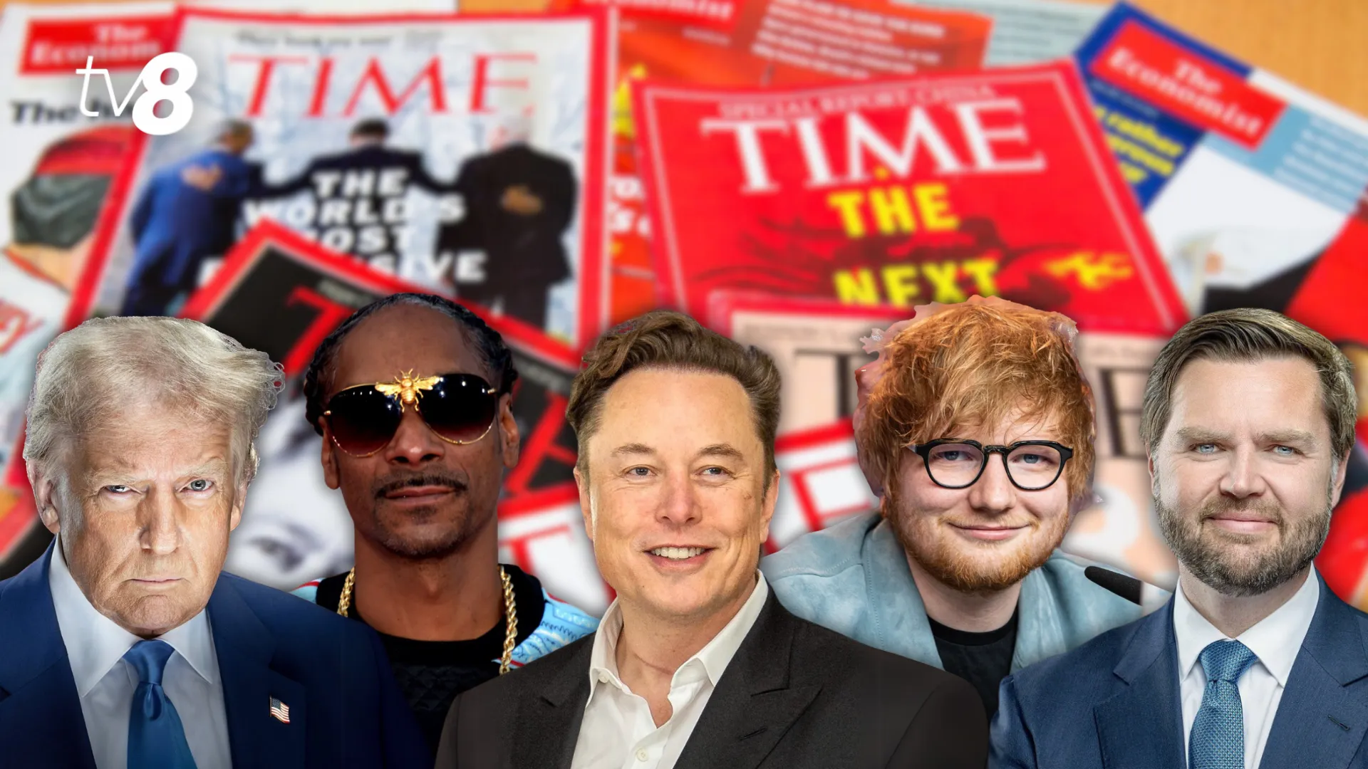 TV8.md - Top 100 cei mai influenți oameni ai anului 2025: Trump, Snoop ...