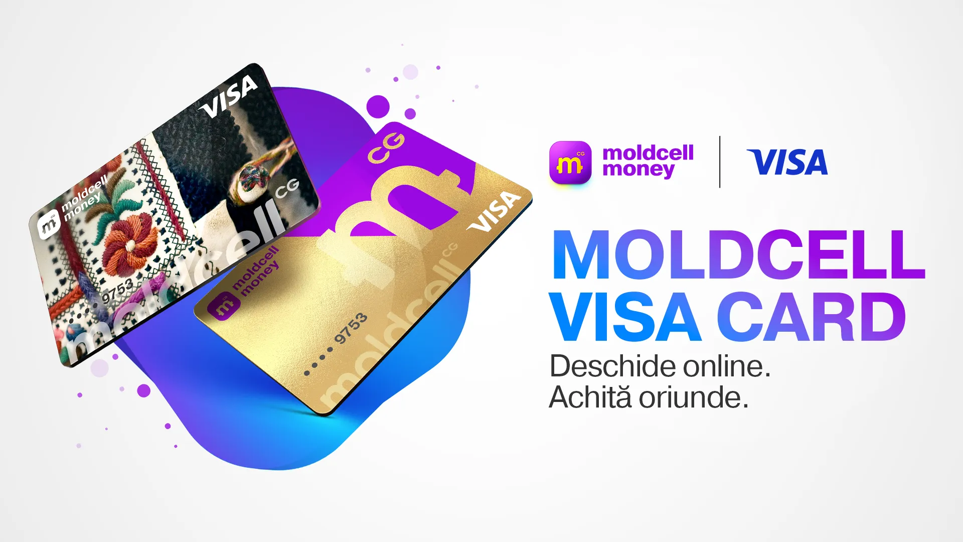 TV8.md - Moldcell Money lansează Moldcell Visa Card – Digital. Simplu ...