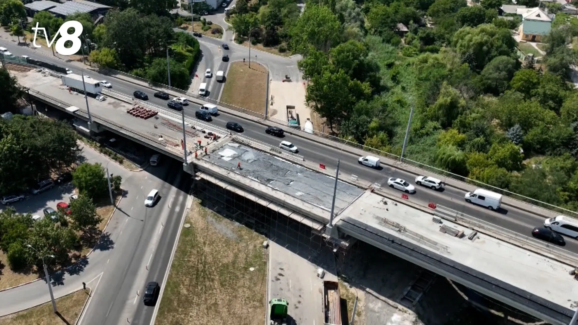 TV8.md - /VIDEO/ Podul Mihai Viteazul a fost deschis pe 4 benzi: Când ar putea fi dat în ...