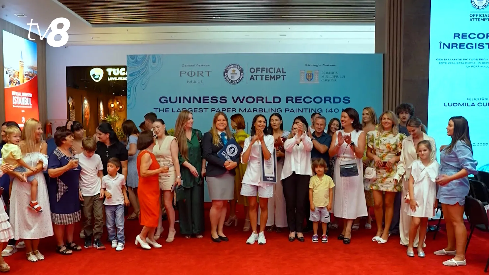 TV8.md - /VIDEO/ Reușită remarcabilă la PORT MALL: Republica Moldova înregistrează un nou record ...