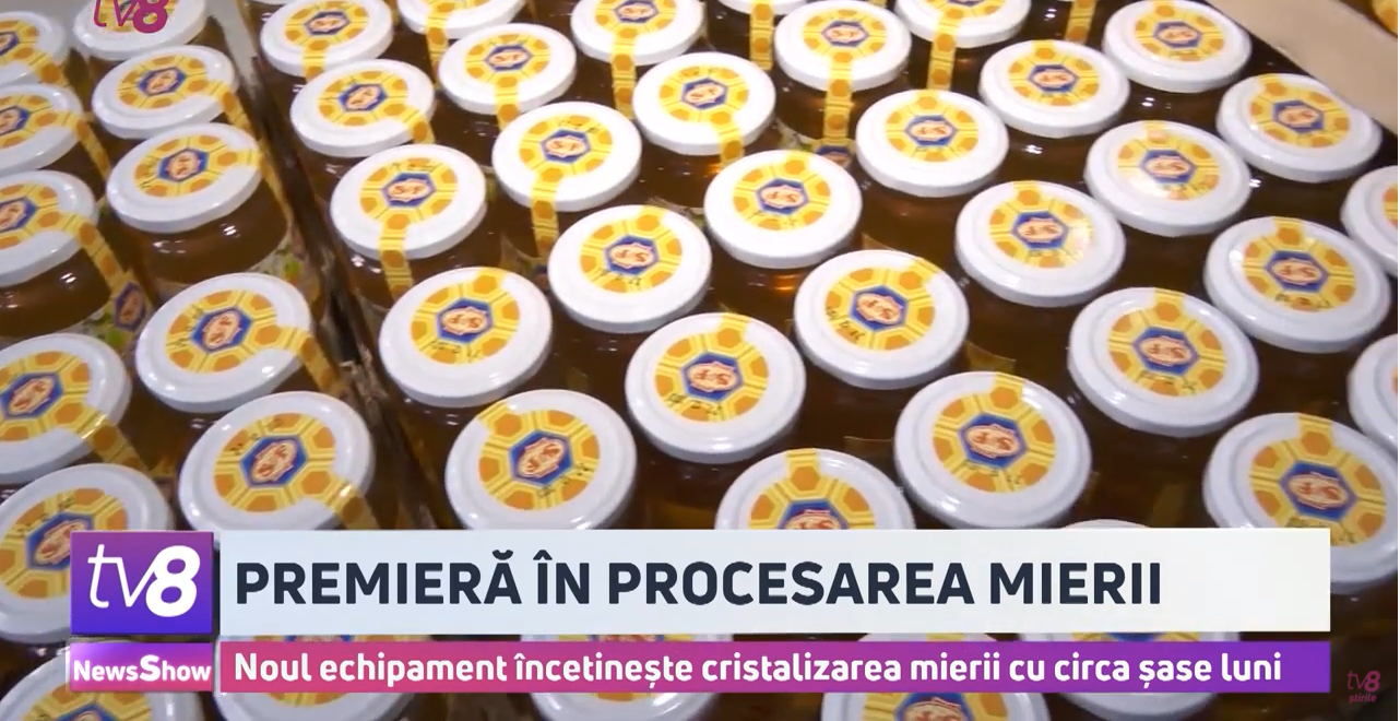 TV8.md - /VIDEO/ Premieră în domeniul procesării mierii de albine ...